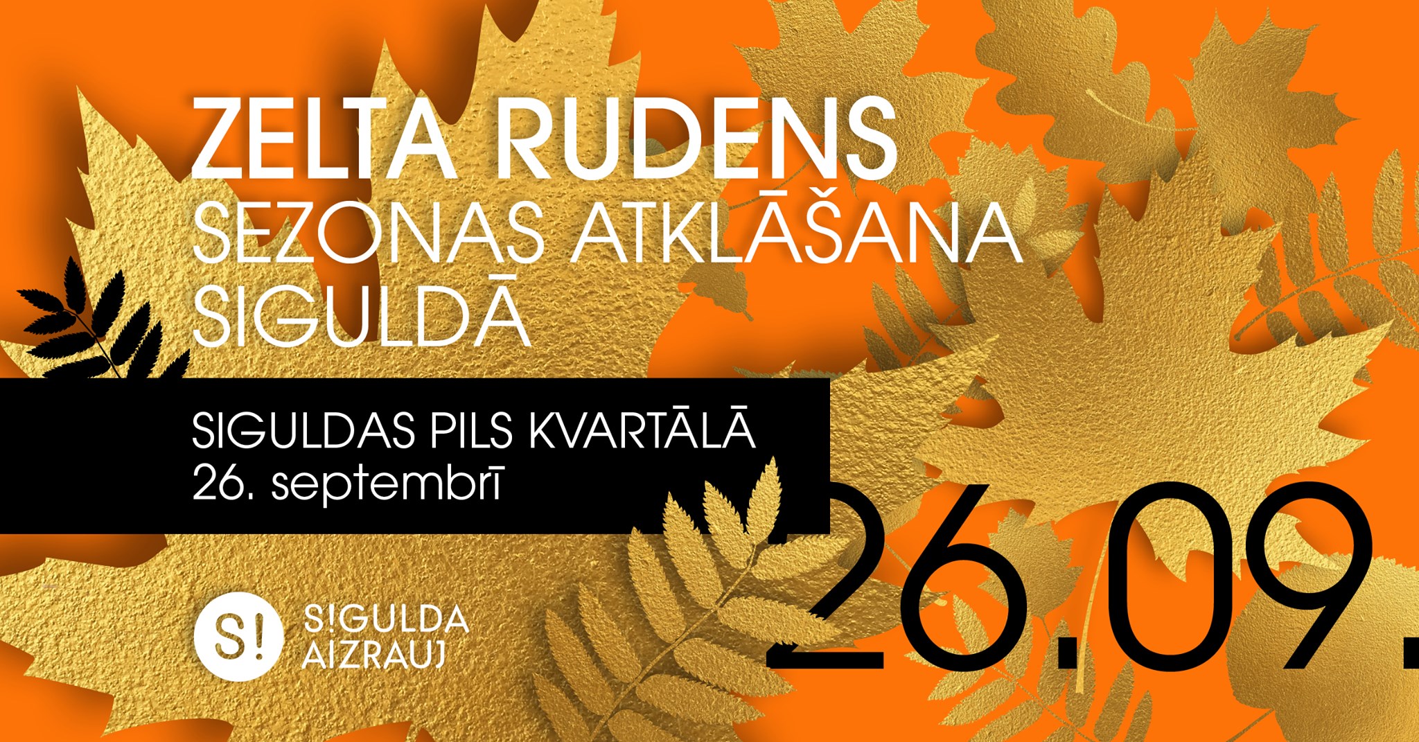 26.09. Zelta rudens sezonas atklāšanas svētki | Krimuldas Muiža